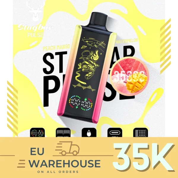 Stag Bar Pulse 35K Einweg-Vape Großhandel | EU-Lager